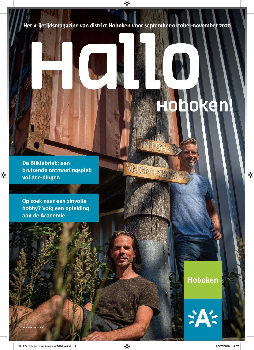Vrijetijdsmagazine HALLO Hoboken september 2020 by kim.nolf - Issuu