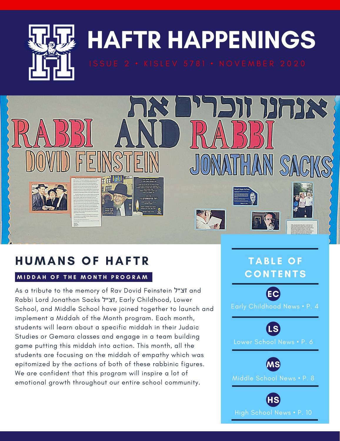 HAFTR Happenings November 2020 by haftr - Issuu
