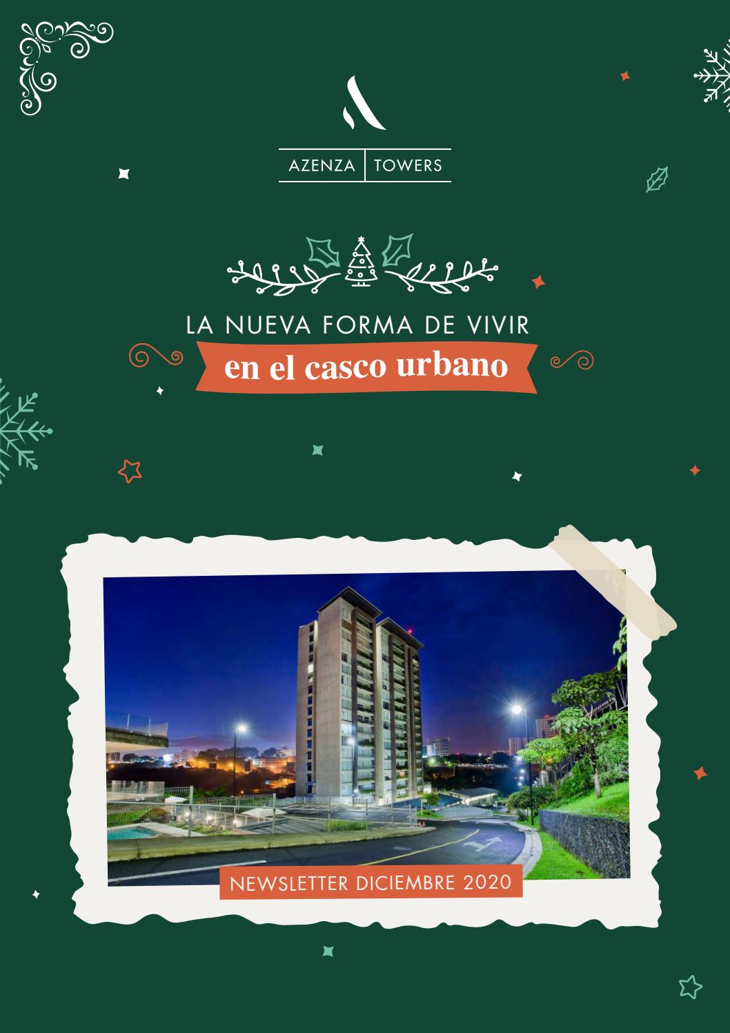 Azenza Newsletter de Diciembre 2020 by GarnierCR - Issuu