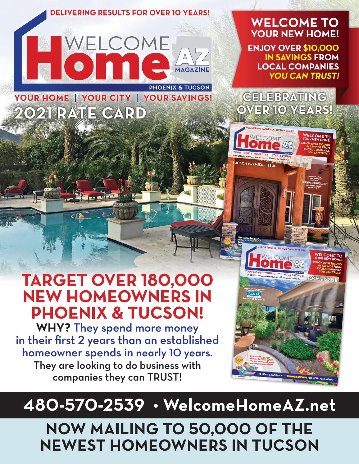 Welcome Home AZ • 2021 Media Kit by Welcome Home AZ Magazine - Issuu