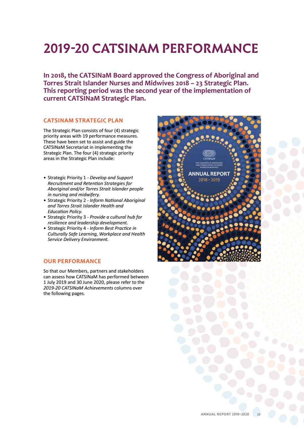 CATSINaM 2019-2020 Annual Report by CATSINaM - Issuu