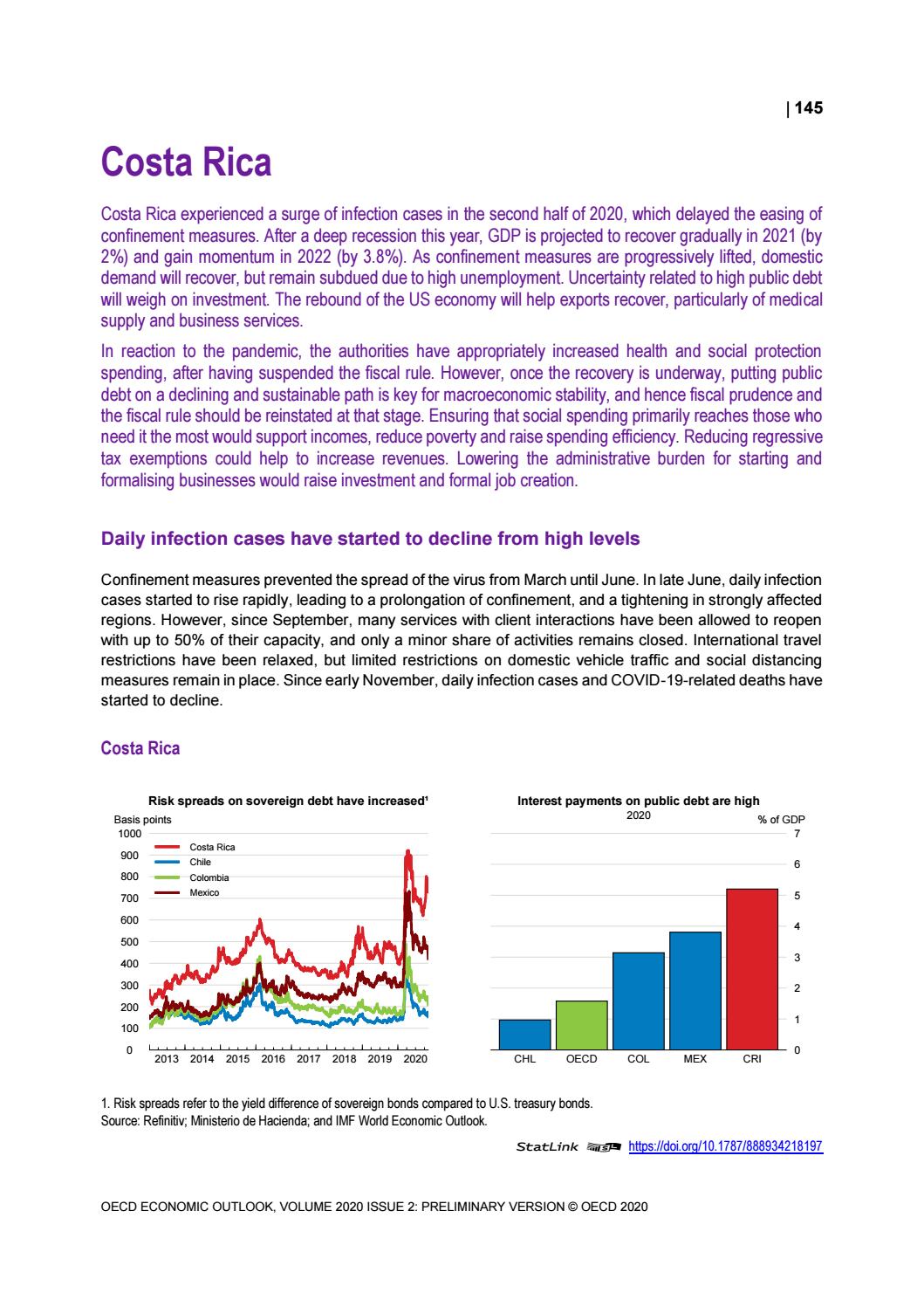 Costa Rica, OECD Economic Outlook, December 2020 by OECD - Issuu