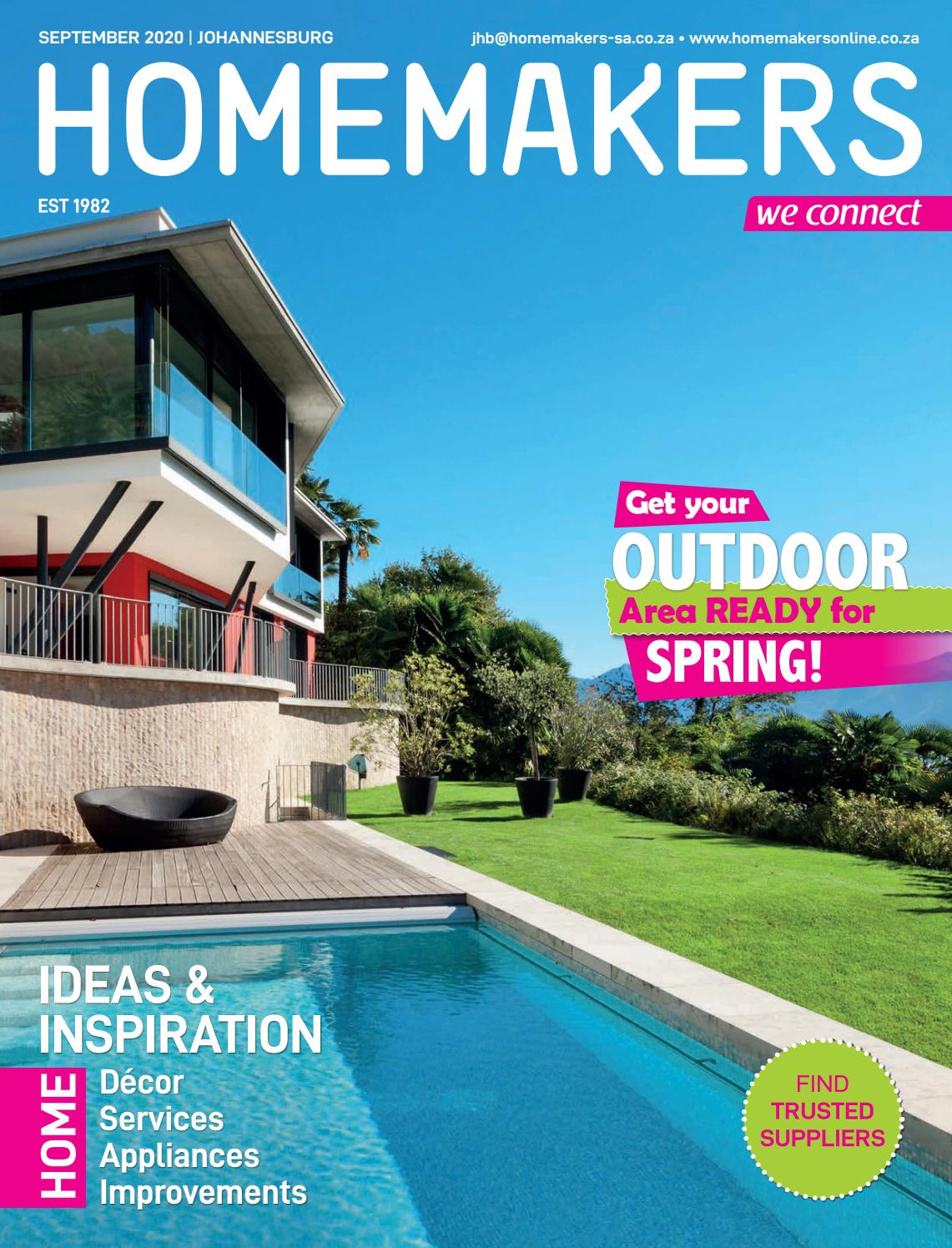 Homemakers Johannesburg - September 2020 by HOMEMAKERS - Issuu