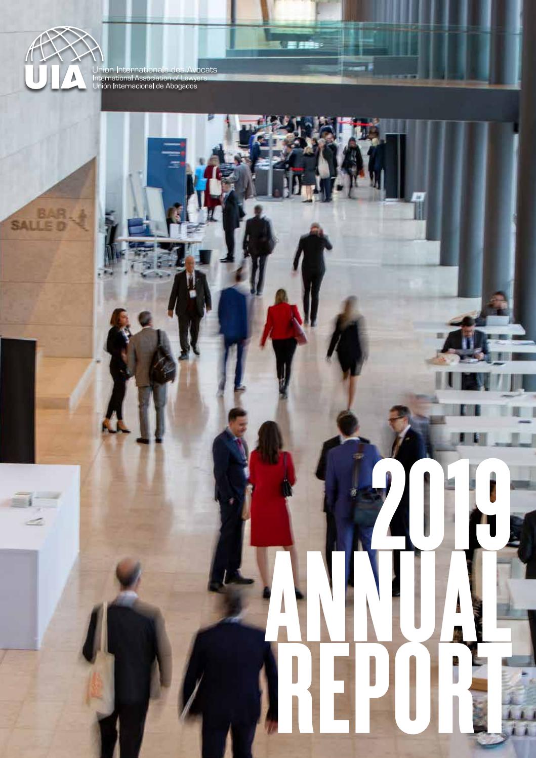UIA 2019 Annual Report by UIA - Juriste International - Issuu