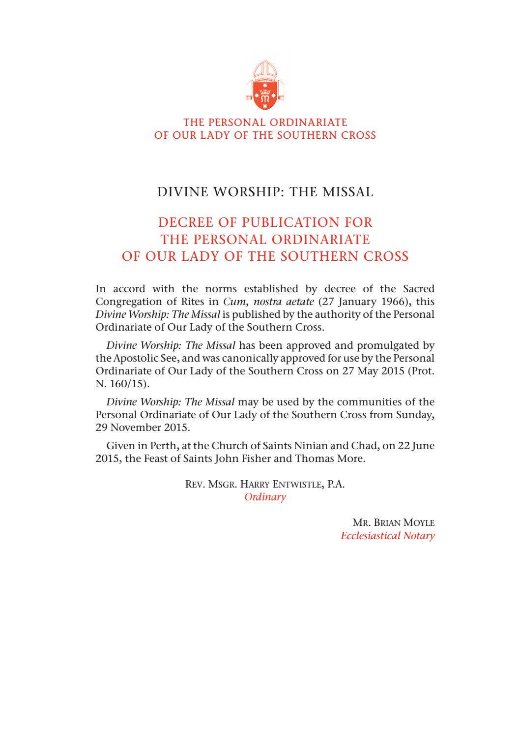 Divine Worship - Study Missal by Catholic Truth Society - Issuu