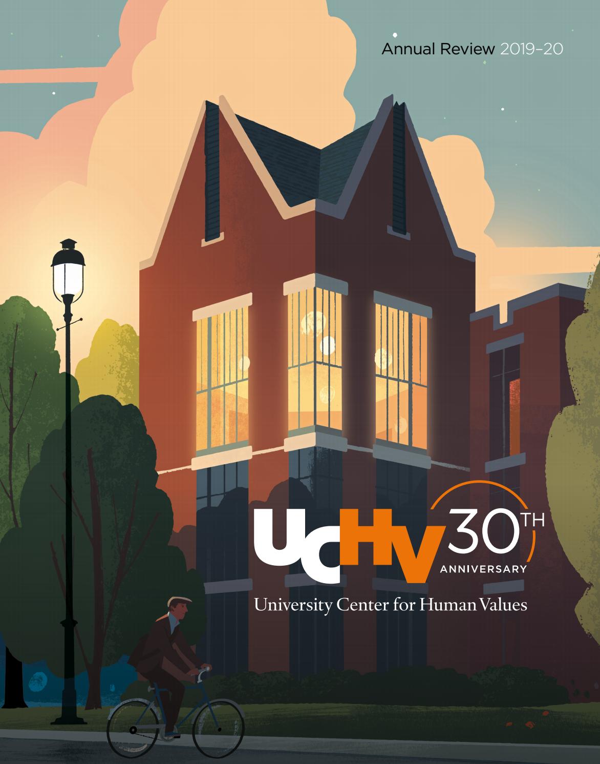 University Center for Human Values Annual Review 2019-20 by University ...