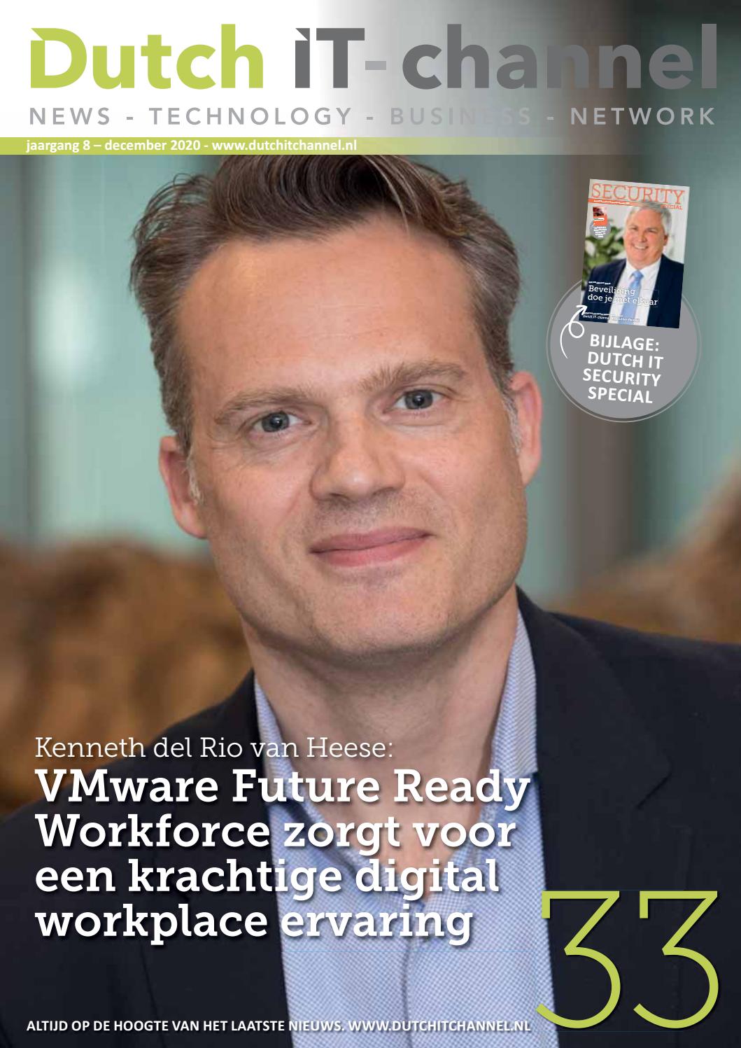Dutch IT-channel 33, december 2020 by Dutch IT Channel - Issuu