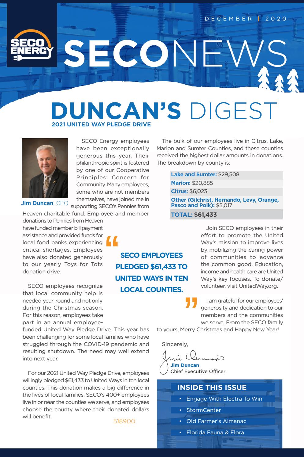 December 2020 SECO News by SECO Energy - Issuu