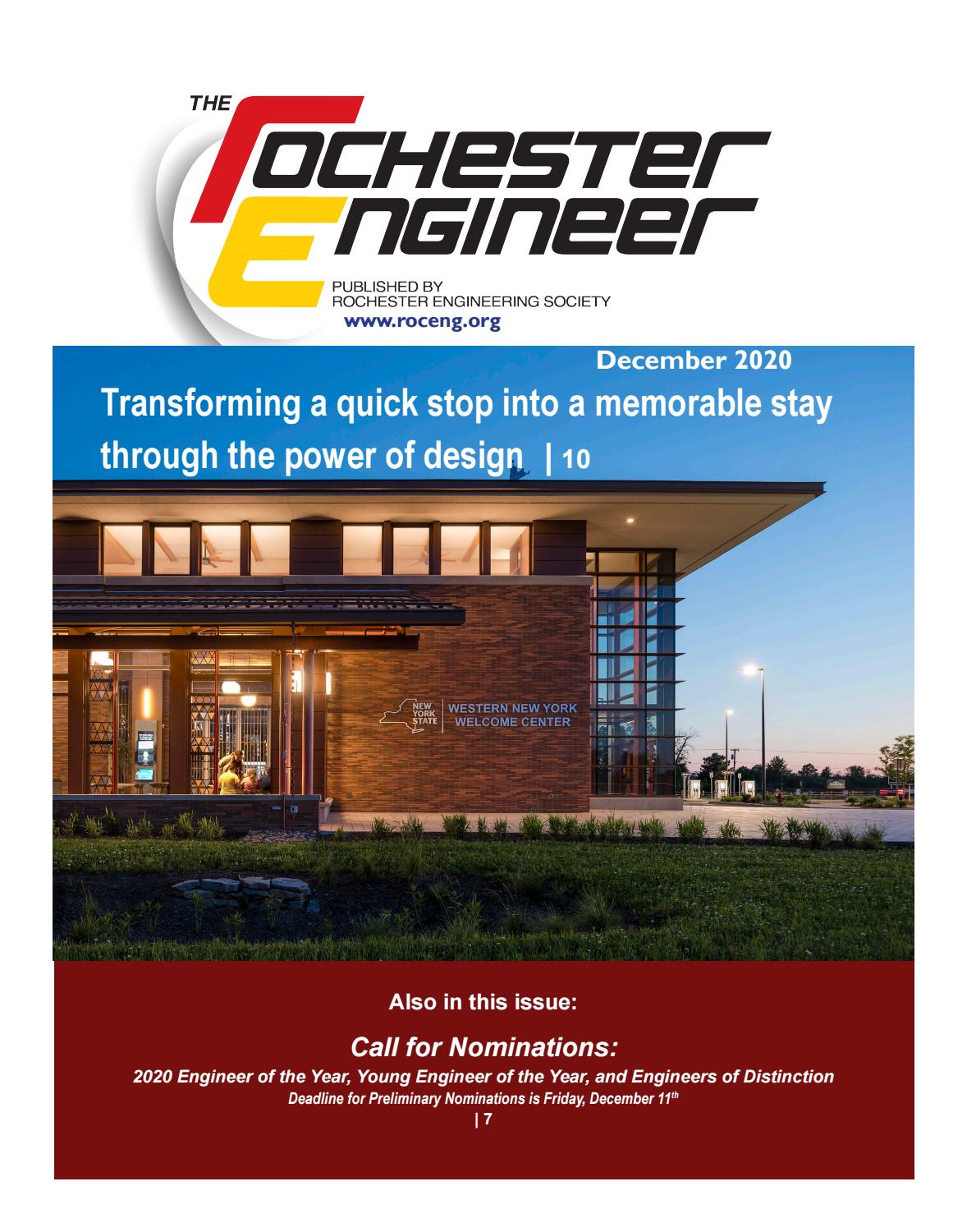 Rochester Engineering Society Magazine December 2020 by Rochester ...