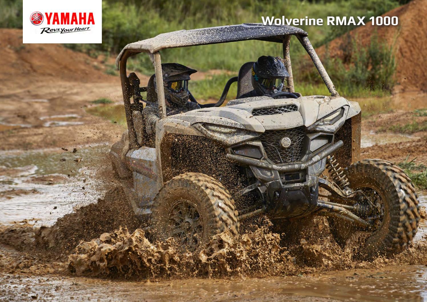 2021 Yamaha Wolverine RMAX Brochure by yamaha-motor-europe-uk - Issuu