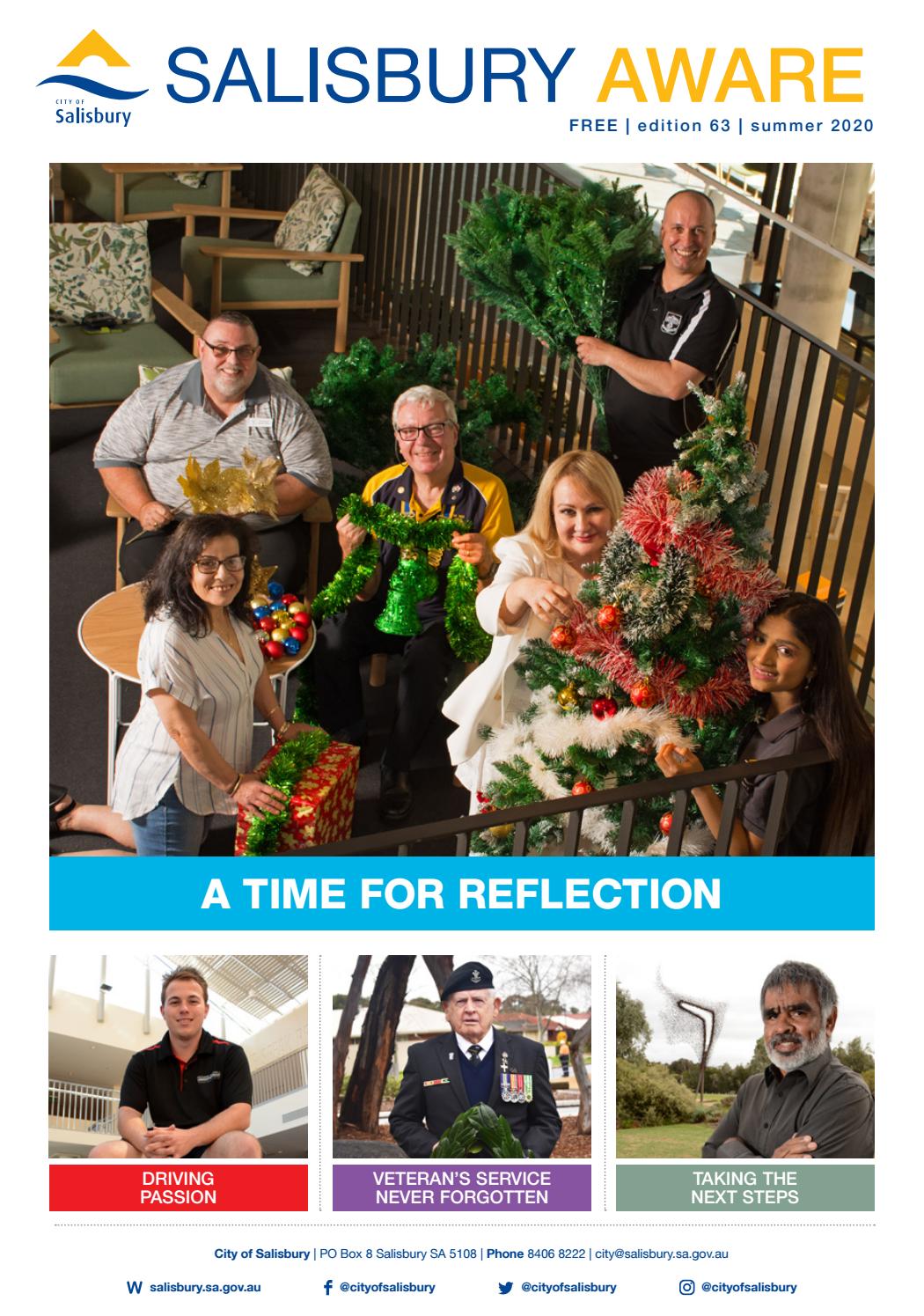 Salisbury Aware Edition 63 December 2020 by City of Salisbury - Issuu