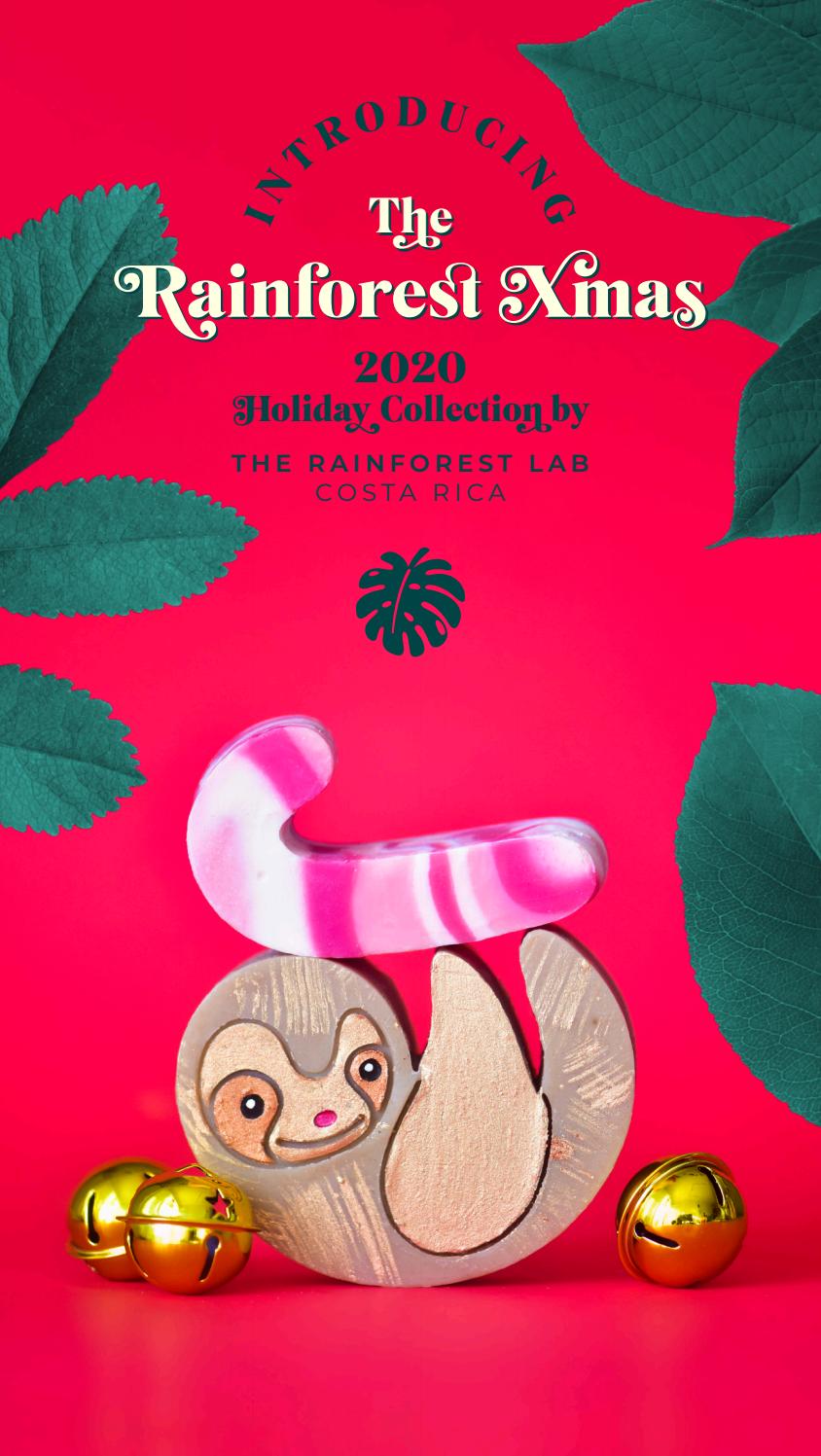 Rainforest Xmas 2020 Holiday Collection by The Rainforest Lab Costa ...