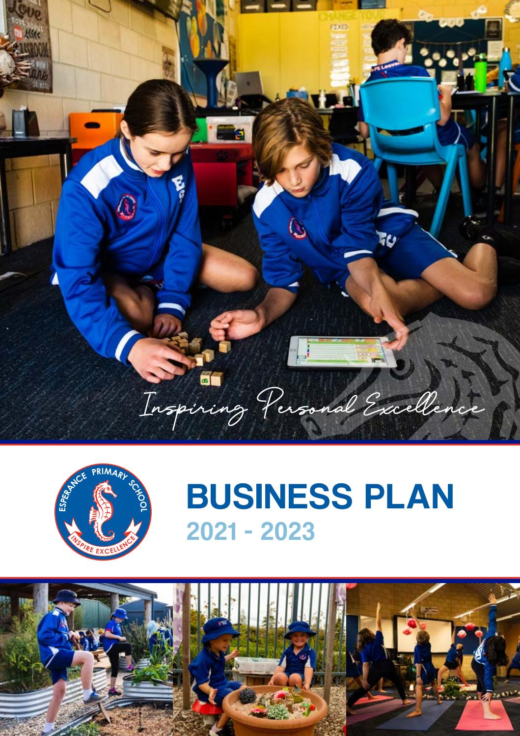 2021-2023 Business Plan by esperance.primary.school - Issuu