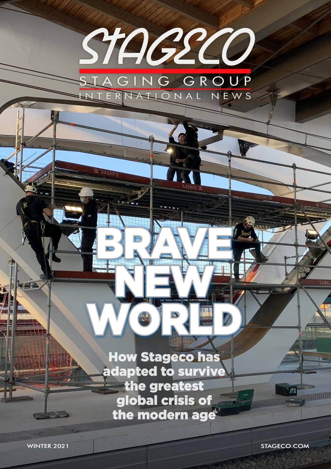 STAGECO NEWS Winter 2021 by Stageco Group - Issuu