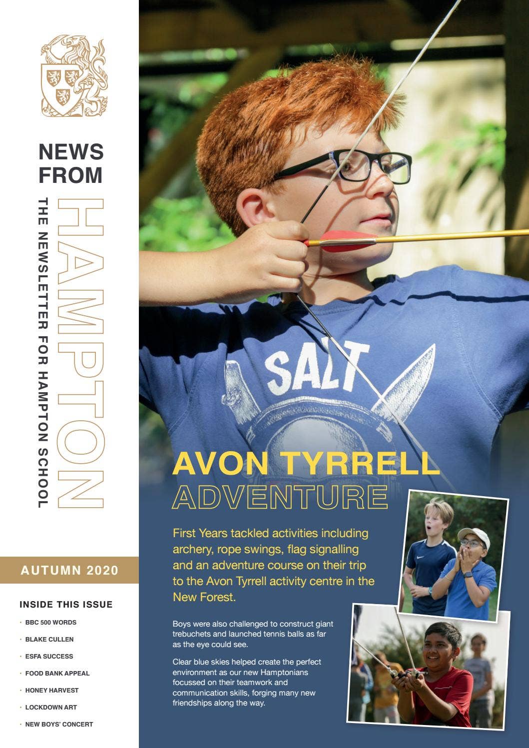 News from Hampton Autumn 2020 by HamptonSchool - Issuu