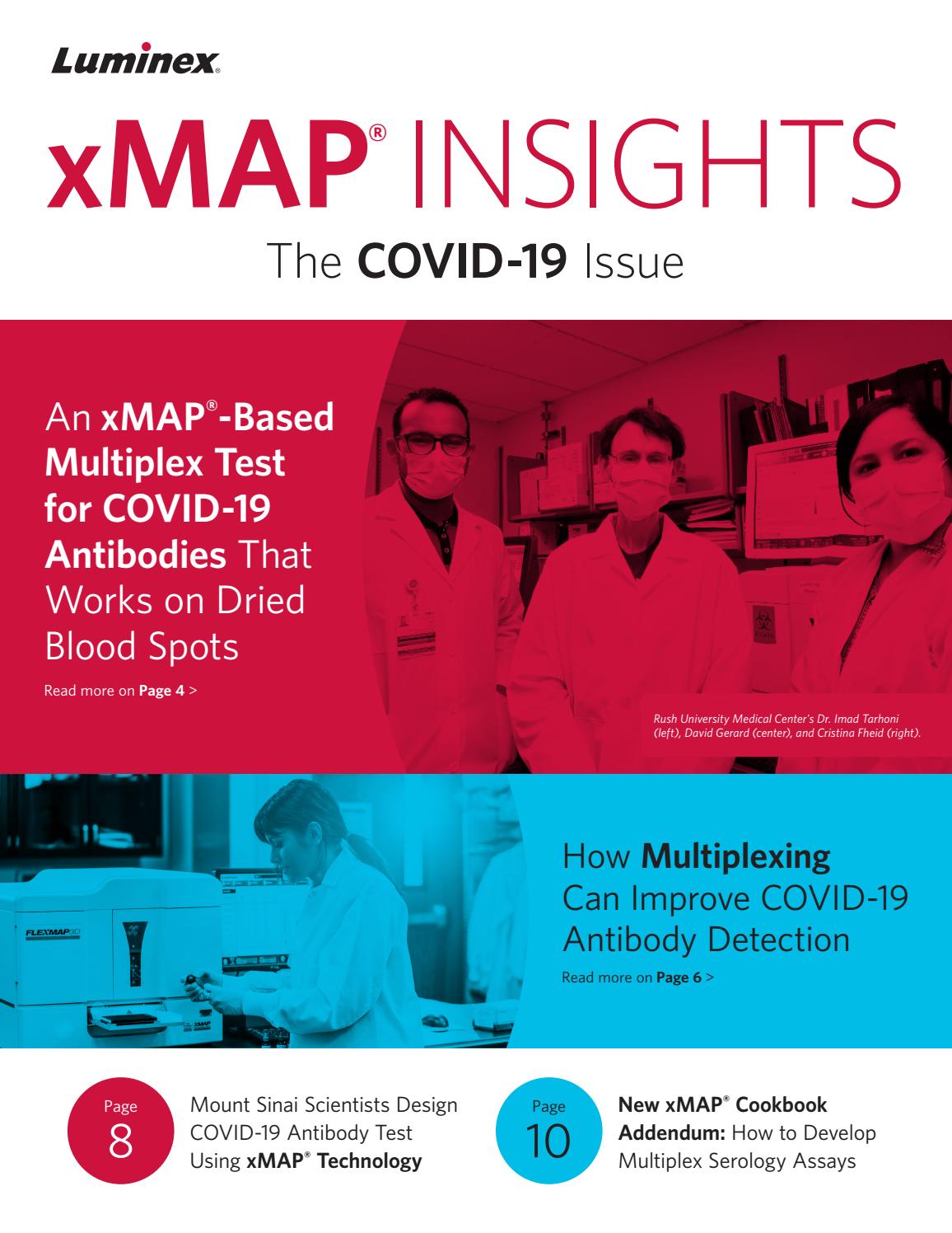 xMAP Insights Magazine: The COVID-19 Issue Fall 2020 by Luminex - Issuu