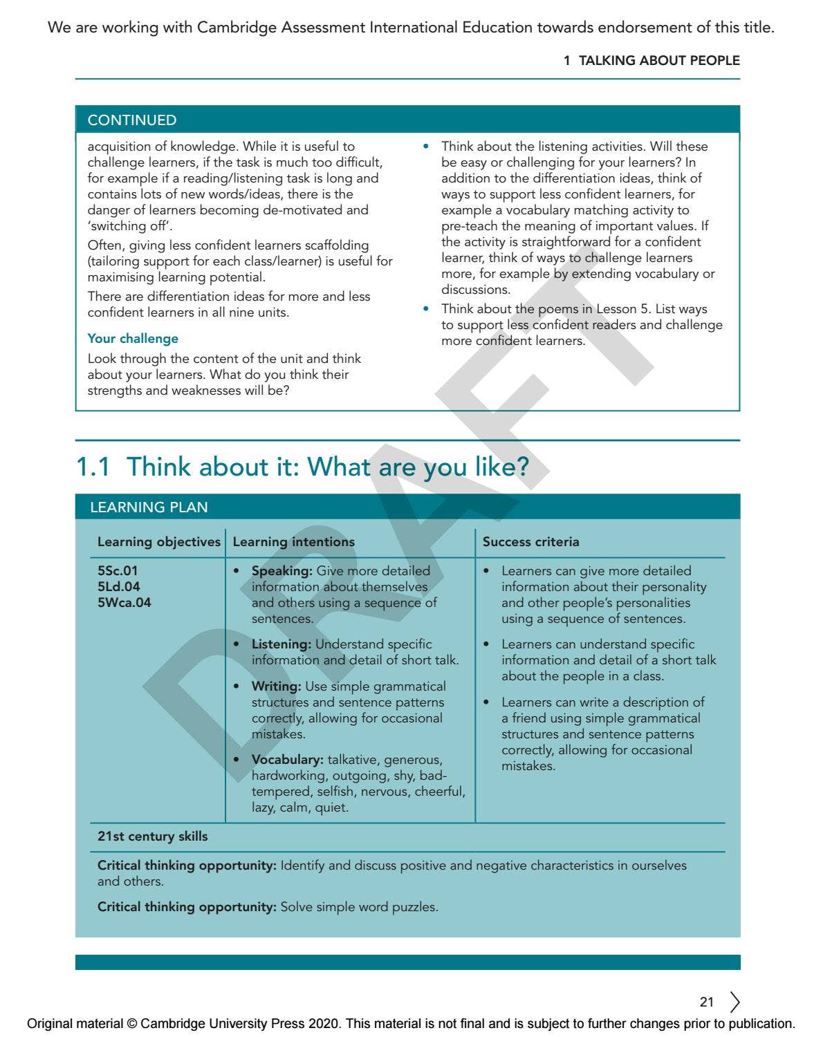 Global English Teacher’s Resource 5 Sample by Cambridge International ...