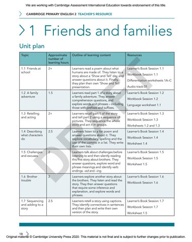 Primary English Teacher’s Resource 2 Sample by Cambridge International ...