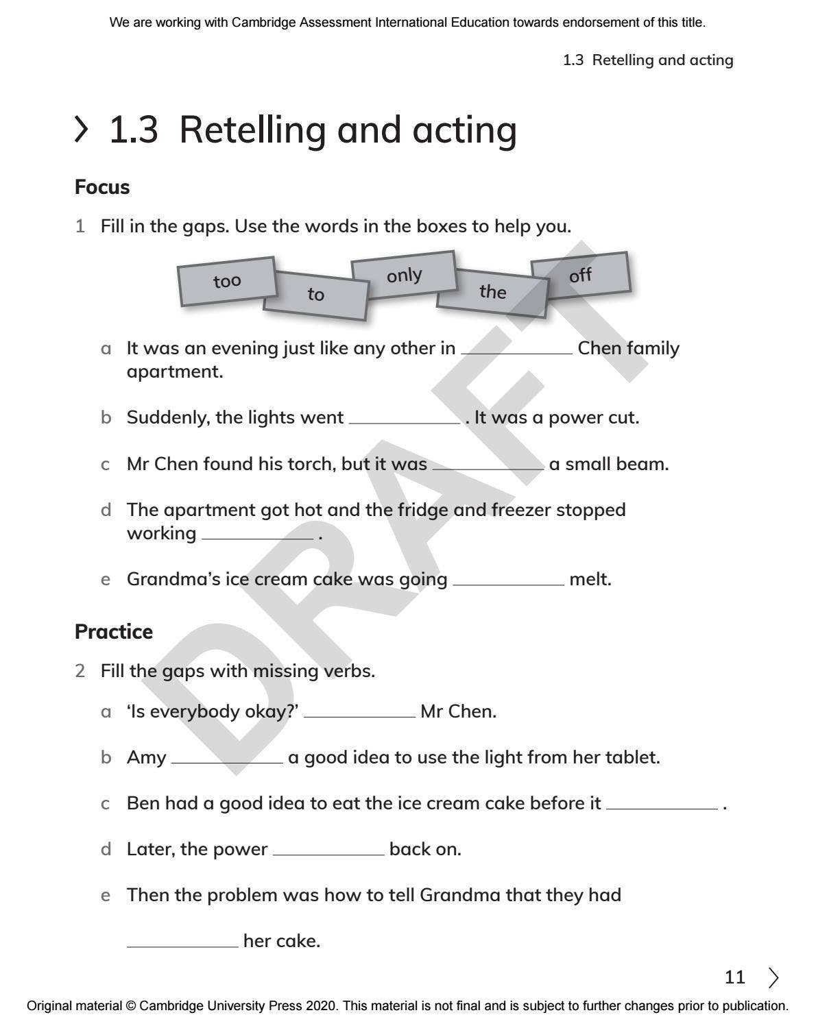 Primary English Workbook 2 Sample by Cambridge International Education ...