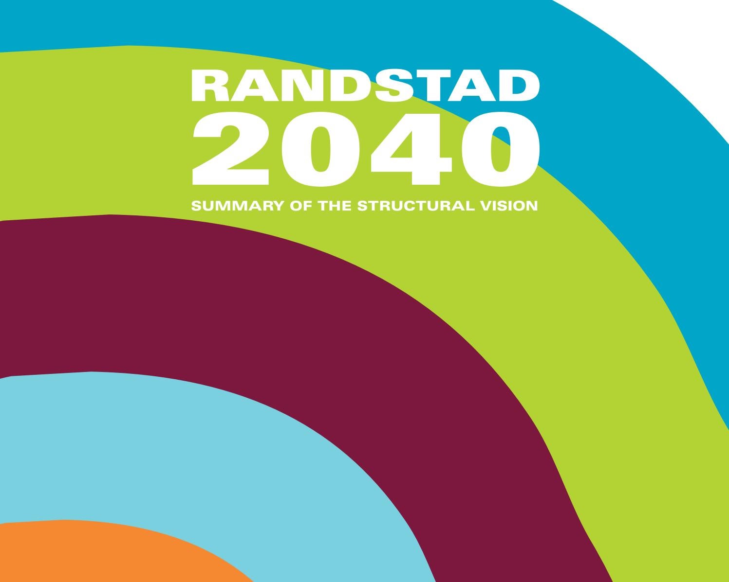 NOTA BOOKLET // Randstad 2040 - Public Edition by Studio Minke Themans ...