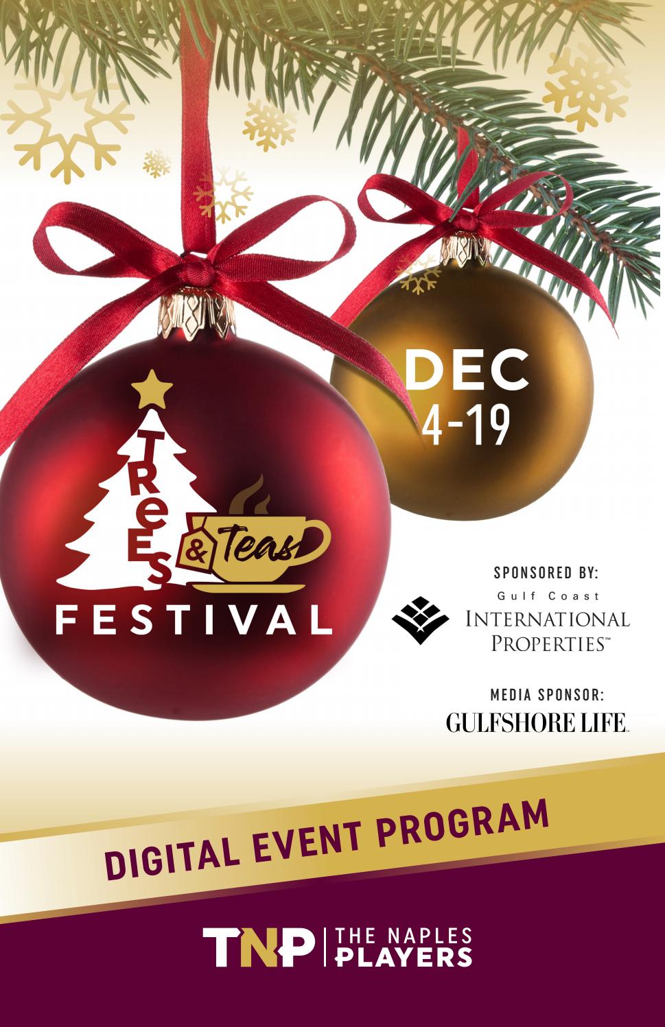 Trees & Teas Festival Official Program by The Naples Players - Issuu