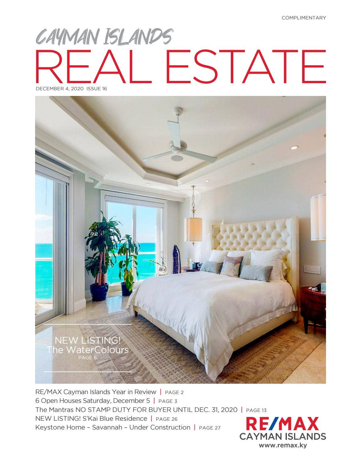 RE/MAX Cayman Islands Magazine - December 4, 2020 by RE/MAX Cayman ...