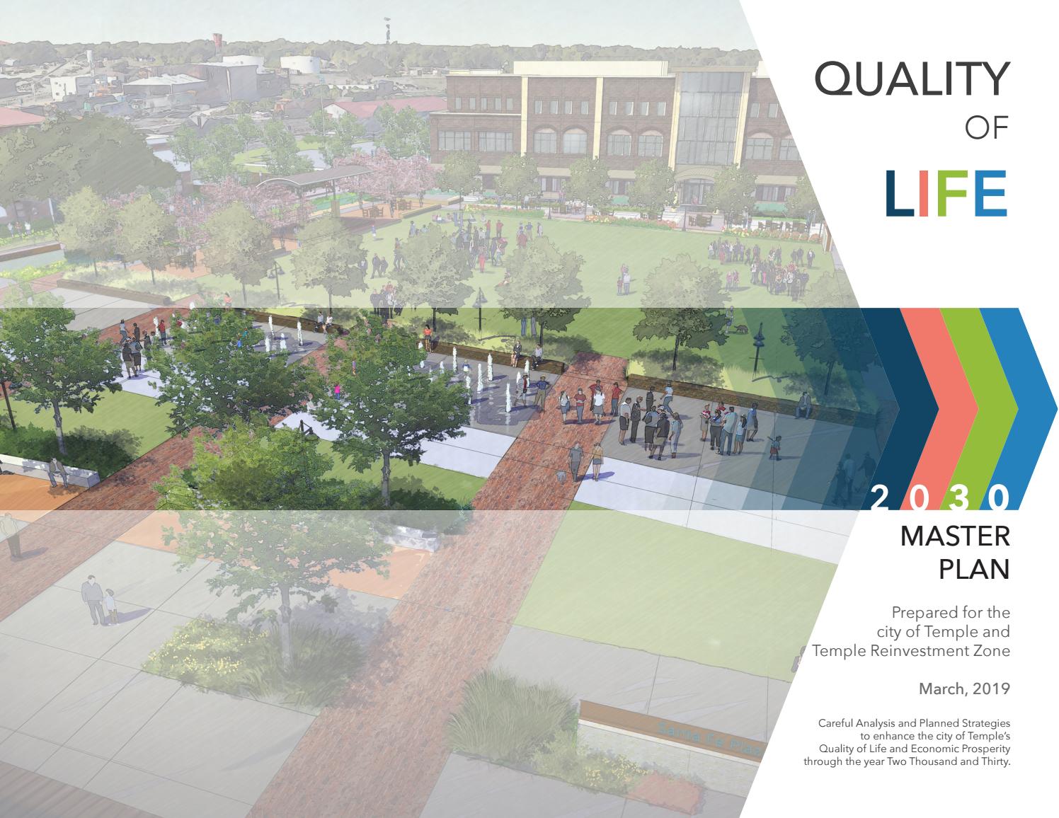 Temple Reinvestment Zone 2030 Master Plan by City of Temple - Issuu