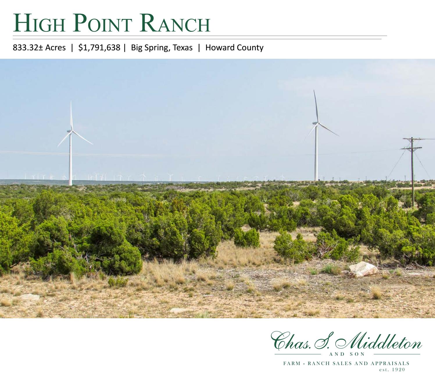 High Point Ranch by csmandson - Issuu
