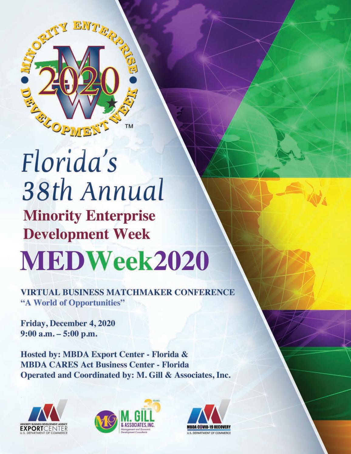 Florida's 38th Annual Minority Enterprise Development Week - MEDWeek ...