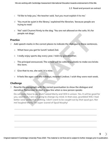 Primary English Workbook 4 Sample by Cambridge International Education ...