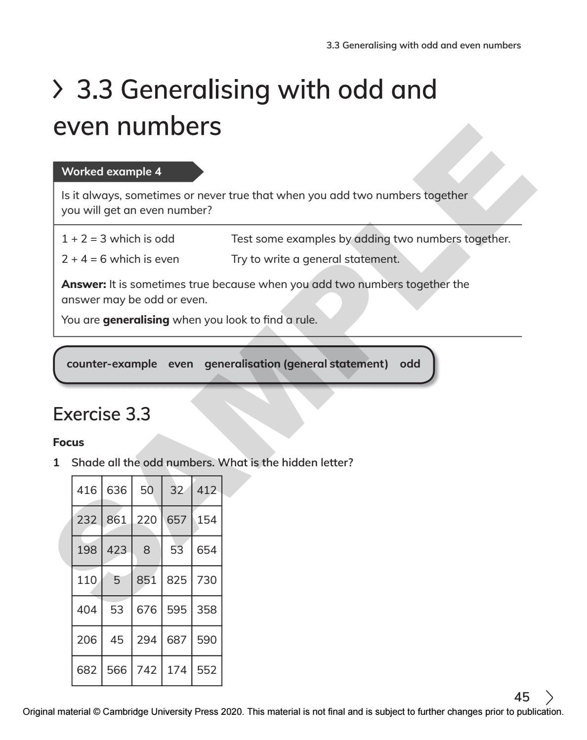 Primary Mathematics Workbook 4 Sample by Cambridge University Press ...