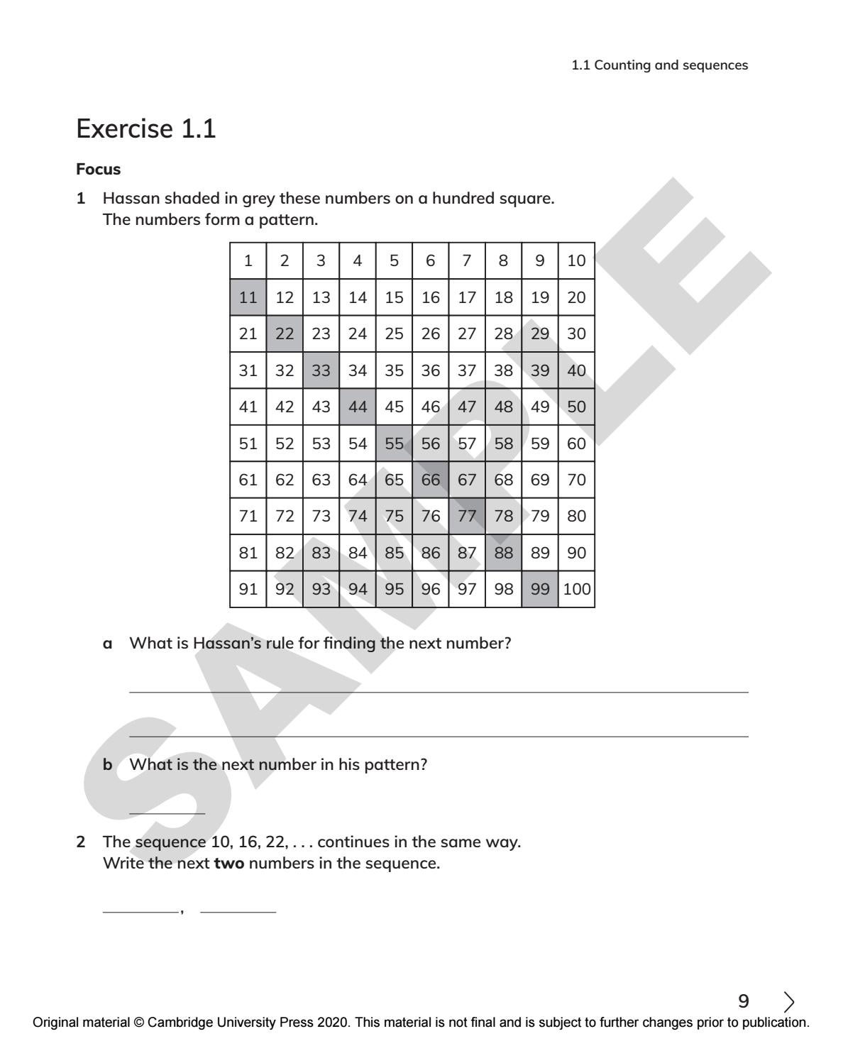Primary Mathematics Workbook 4 Sample by Cambridge University Press ...
