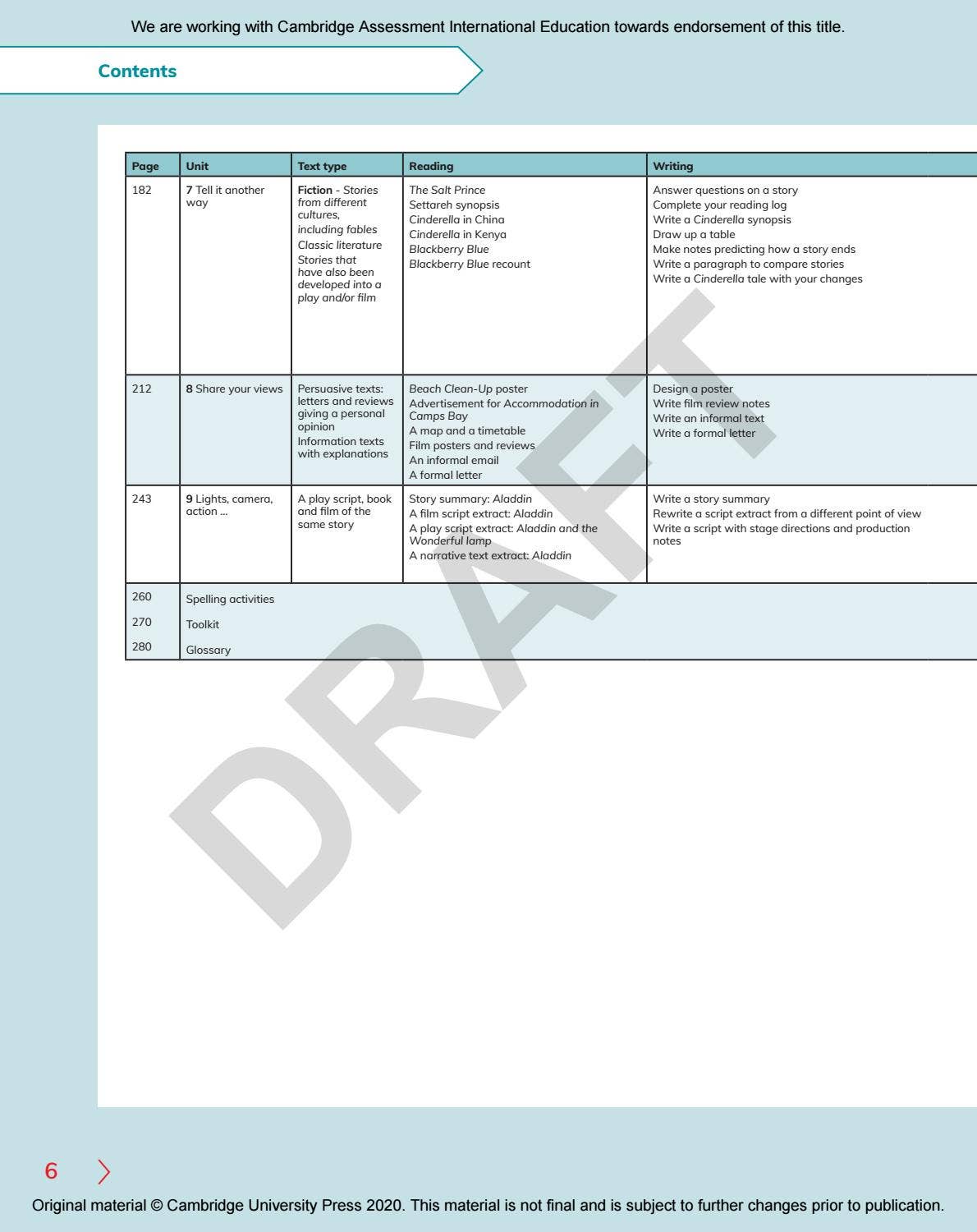Primary English Learner’s Book 5 Sample by Cambridge International ...