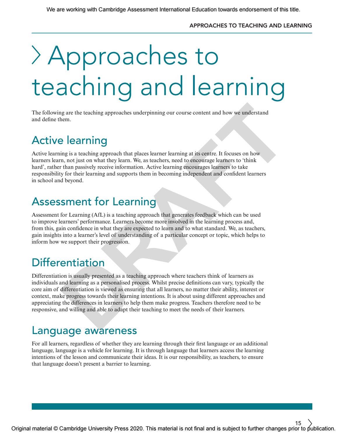 Primary English Teacher’s Resource 4 Sample by Cambridge International ...