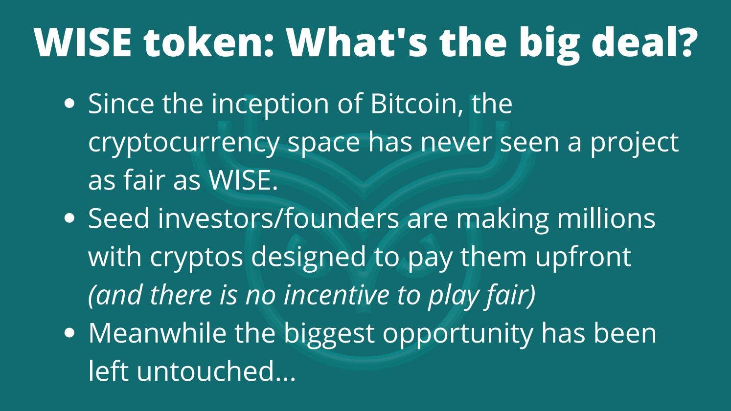 Wise Token - Presentation by Cryptonaire Weekly Magazine - Issuu