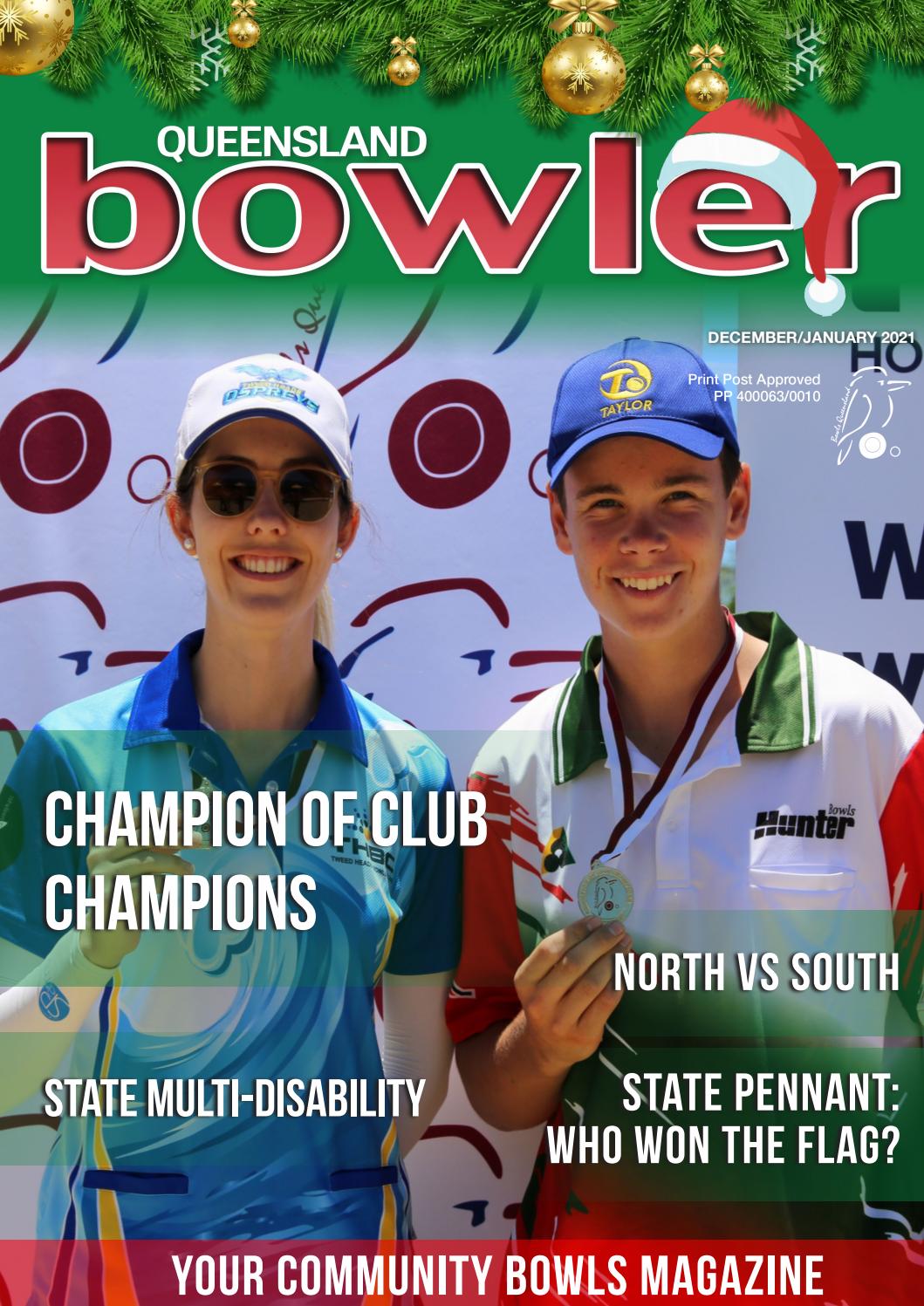 DECEMBER/JANUARY 2021 by Queensland Bowler - Issuu