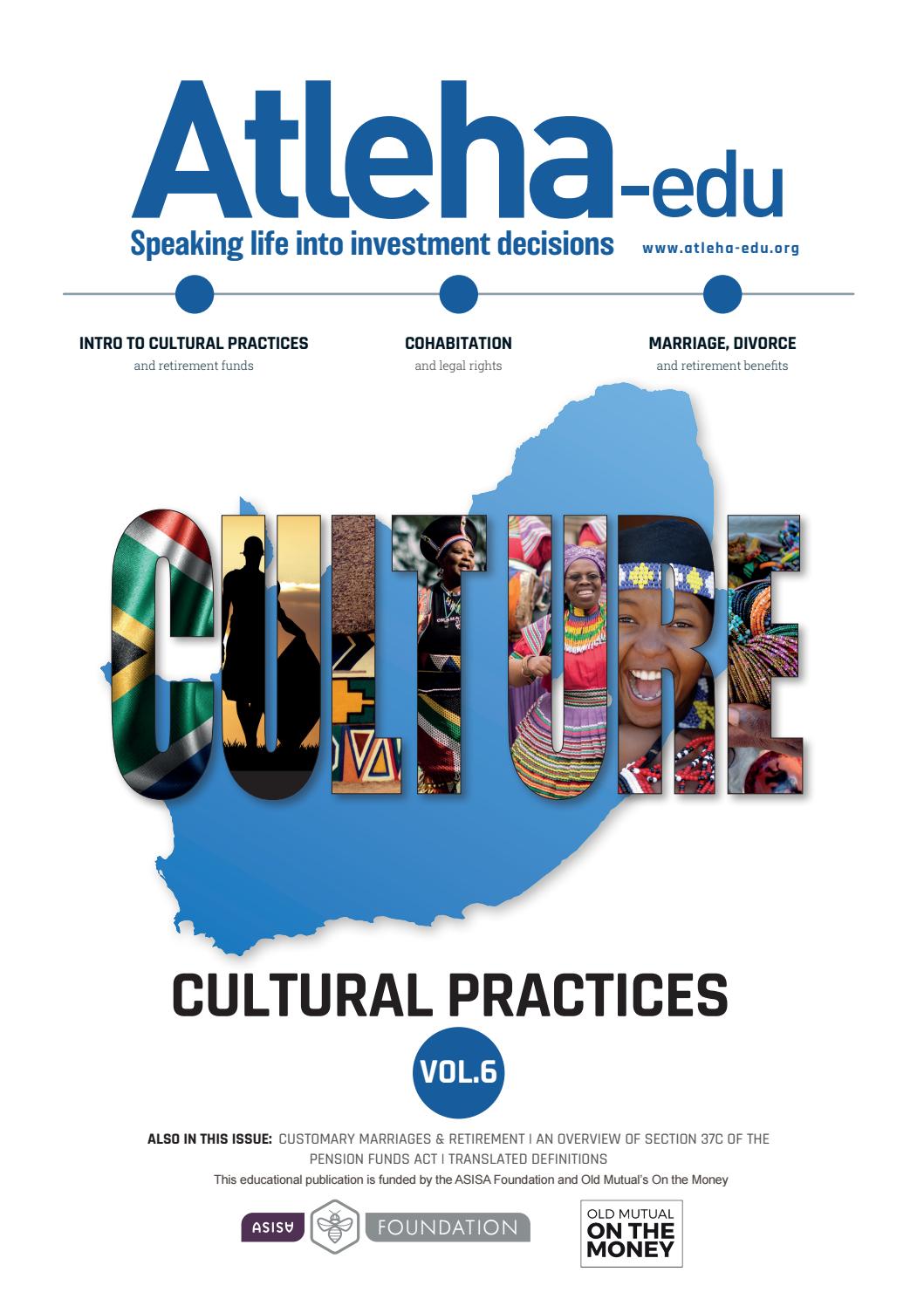 Cultural Practices by atleha-edu - Issuu