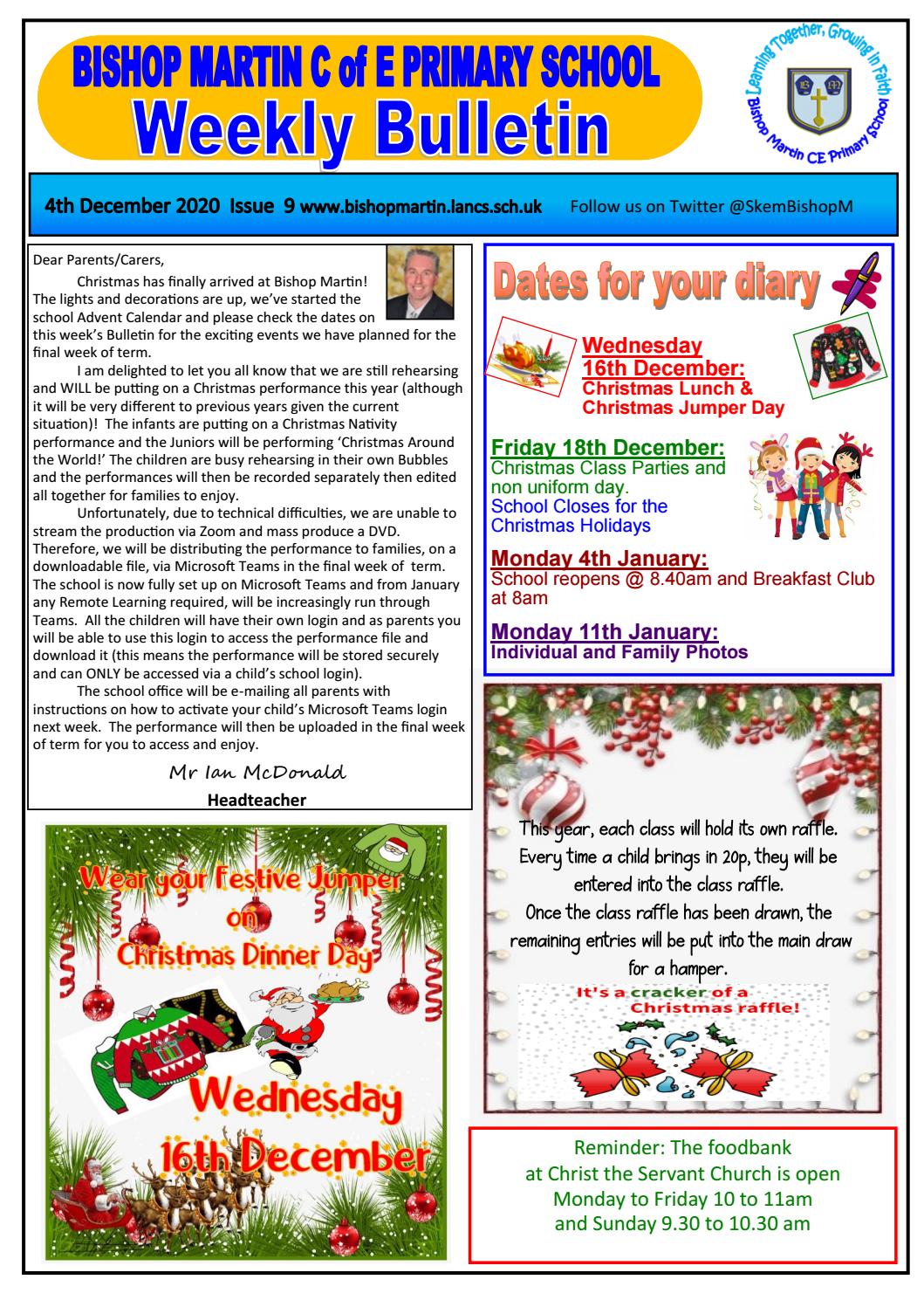 Weekly Bulletin 4/12/2020 by Schudio - Issuu