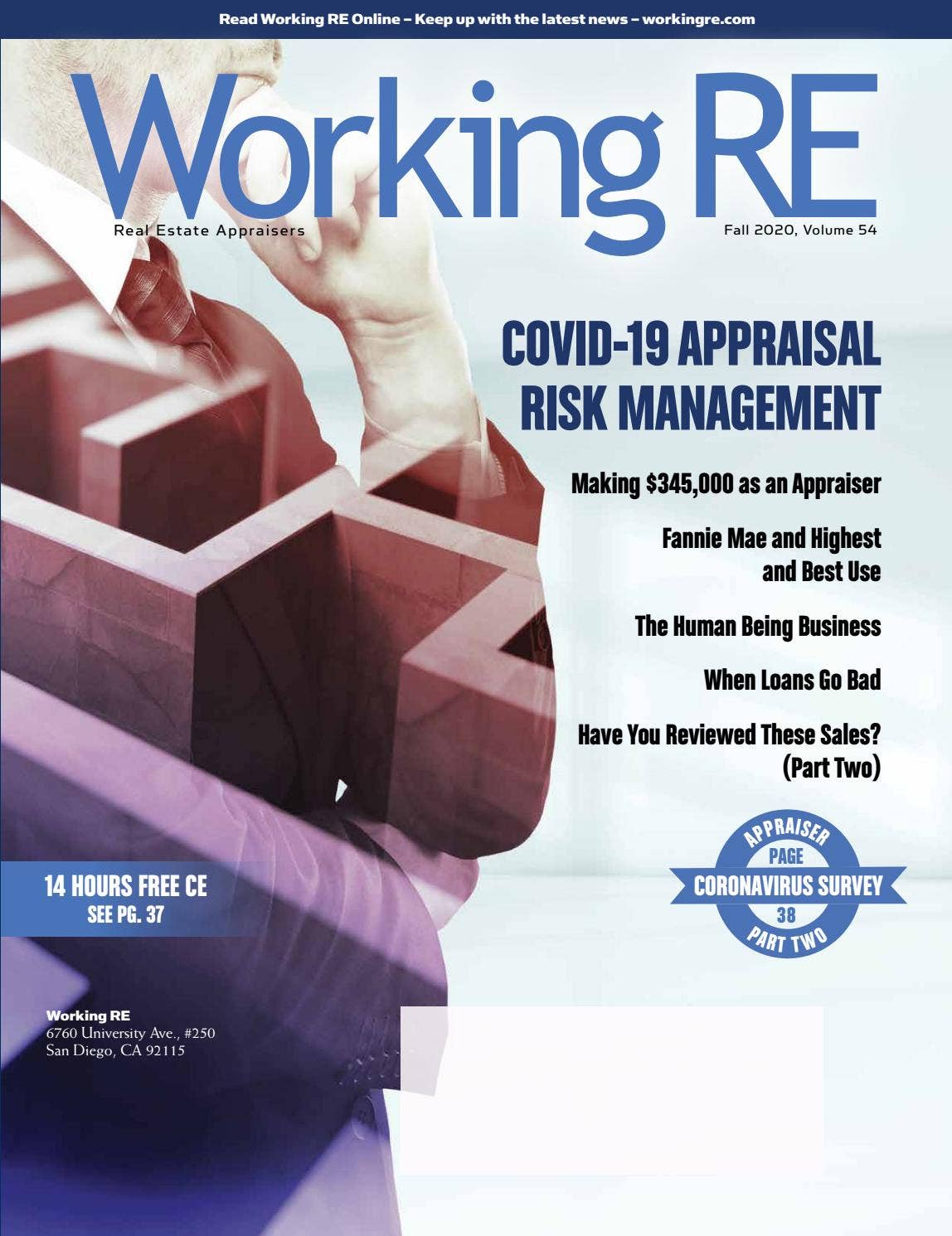 Working RE Magazine - Issue 54 - Fall 2020 by Working RE Magazine - Issuu