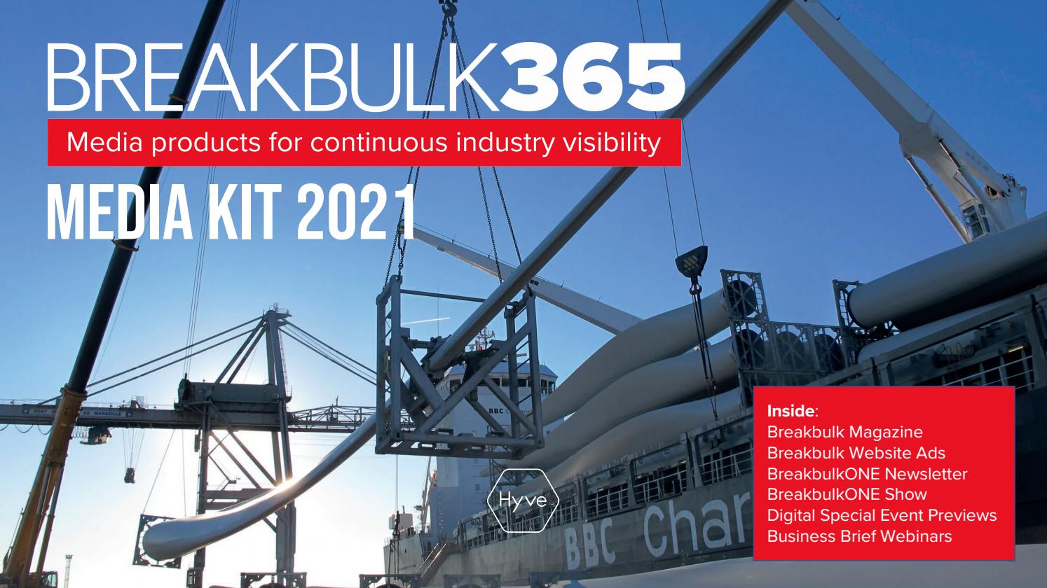Breakbulk Media Kit 2021 by Breakbulk Events & Media - Issuu