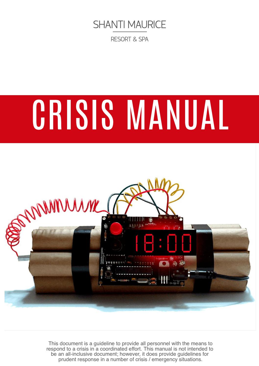 OPS COV 8 - CRISIS MANUAL by outsource.options - Issuu