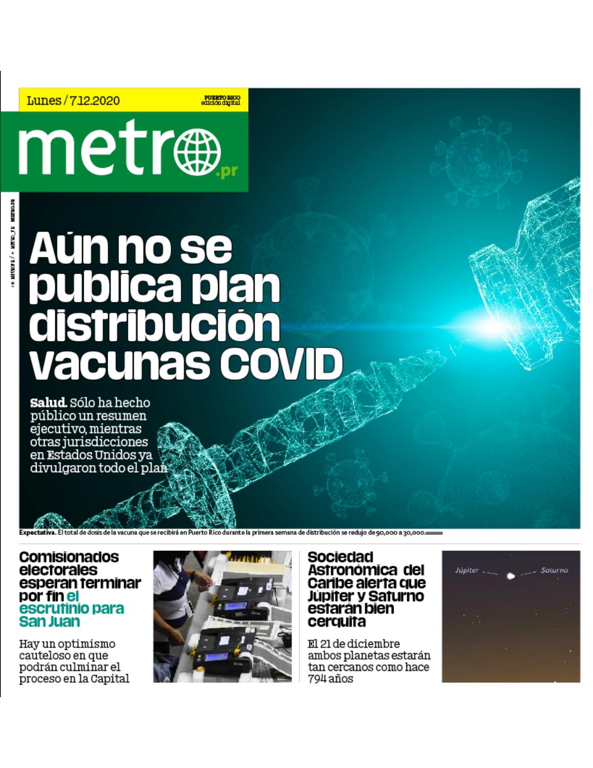 SJU20201207Portada by Metro Puerto Rico - Issuu