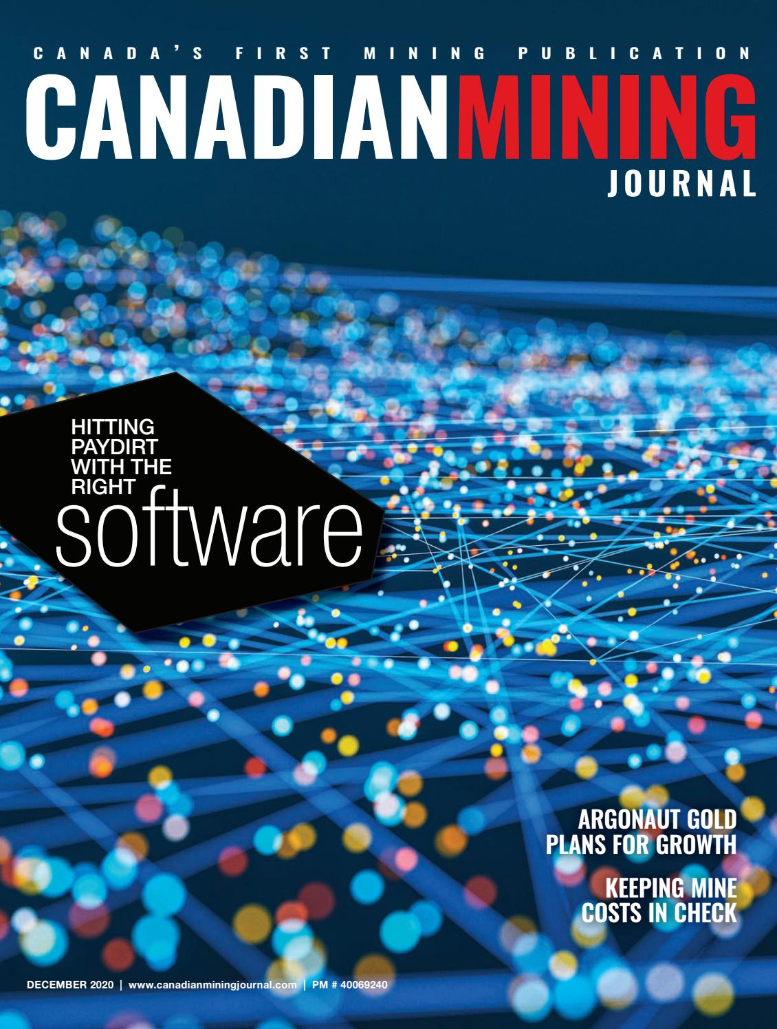Canadian Mining Journal December 2020 by The Northern Miner Group - Issuu
