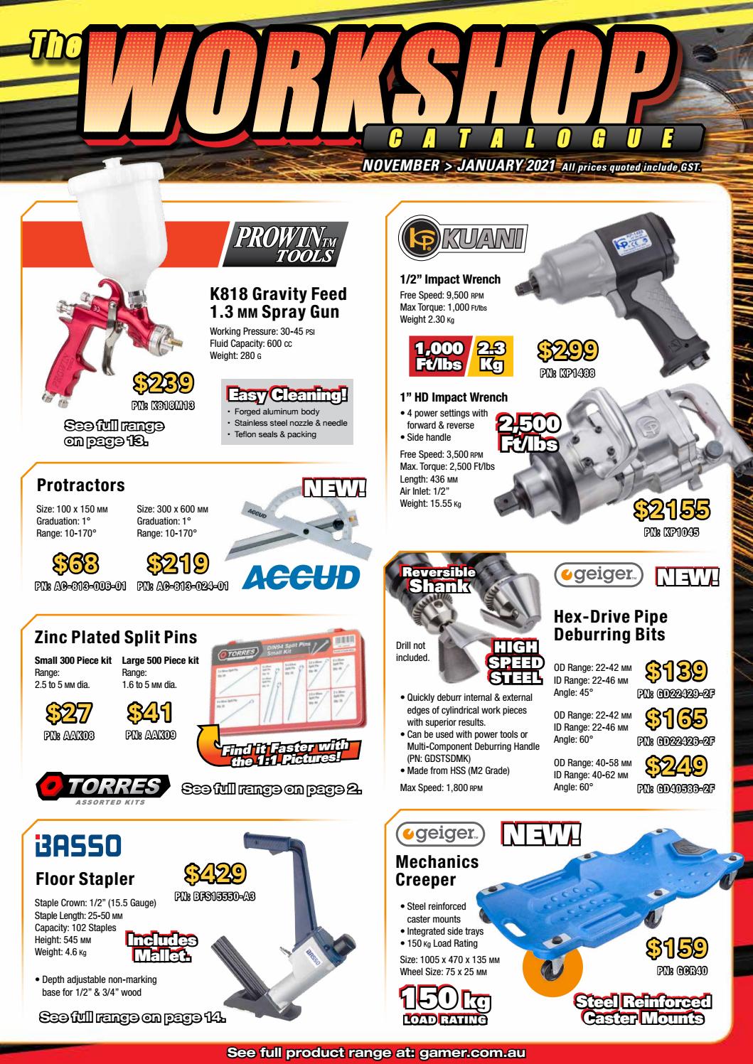 Workshop Catalogue - Ends JAN 2021 by C&L Tool Centre Pty Ltd - Issuu