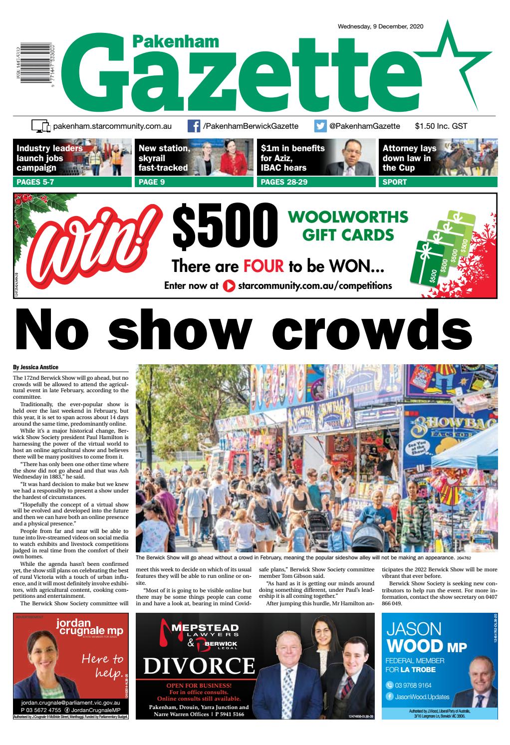 Pakenham Gazette - 9th December 2020 by Star News Group - Issuu