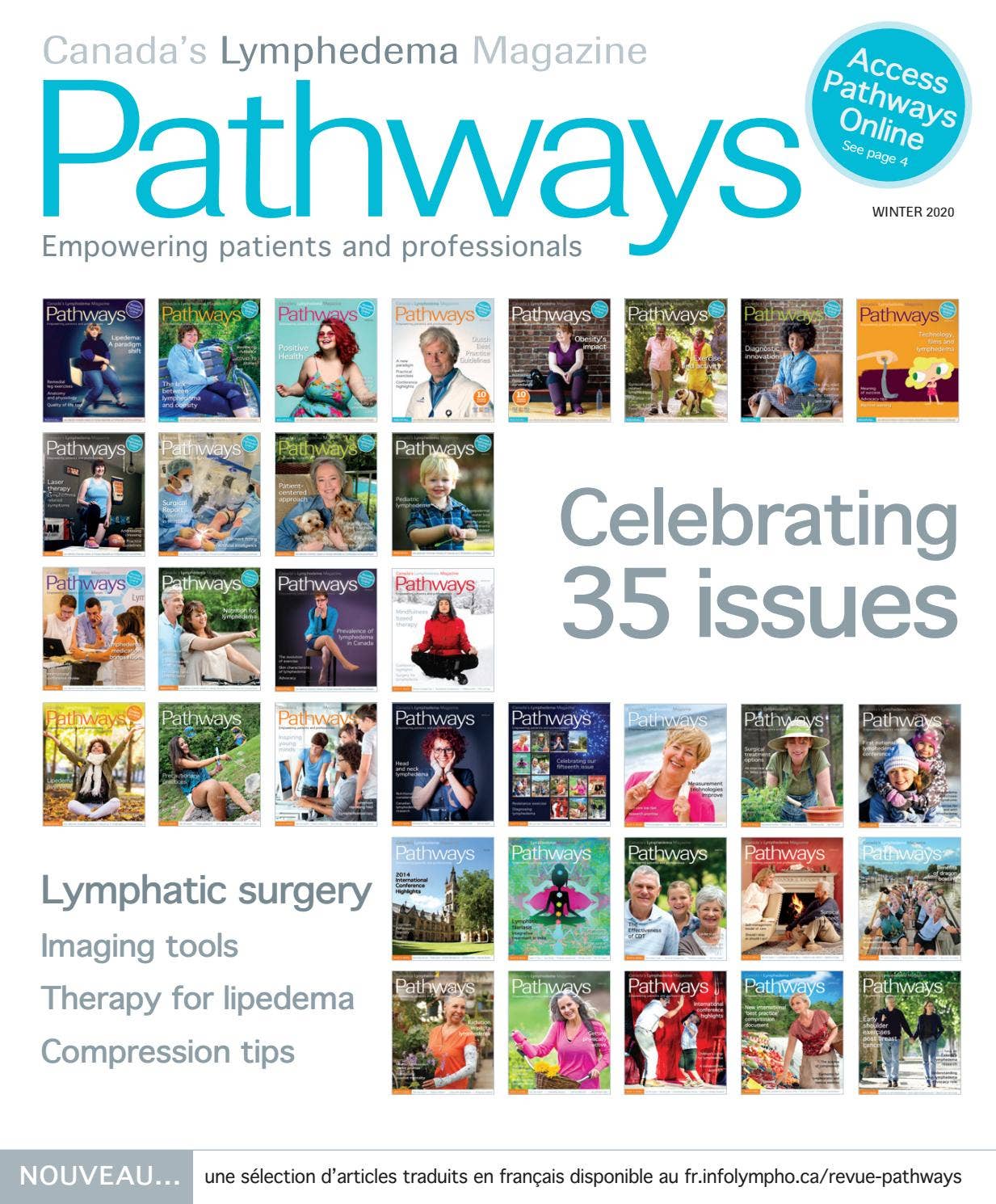 Pathways Winter 2020/2021 (Volume 10, Issue 1) by Canadian Lymphedema Framework - Issuu