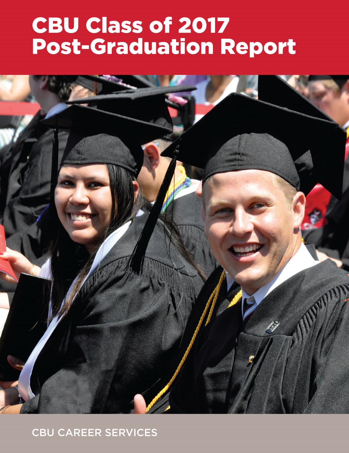 CBU Class of 2017 Post-Graduation Report by Christian Brothers ...