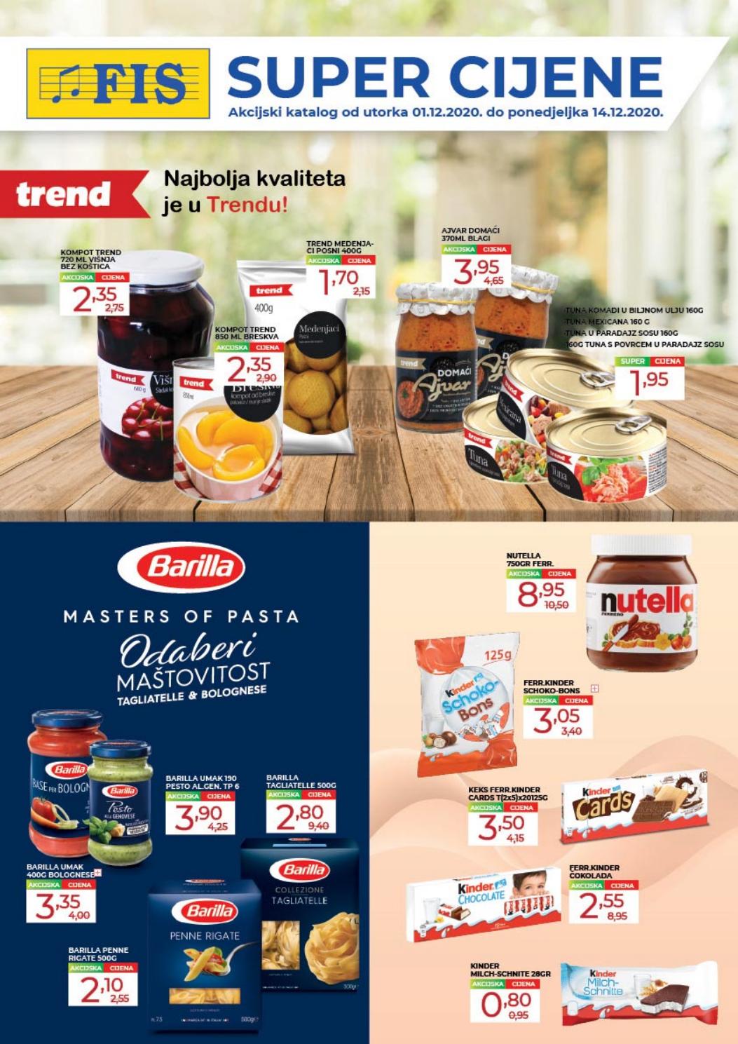Fis katalog Super cijene od 01.-14.12.2020 by Catalog.ba - Issuu