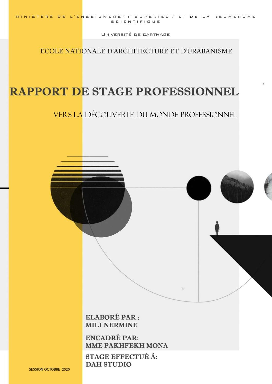 rapport de stage professionnel by nermine mili - Issuu