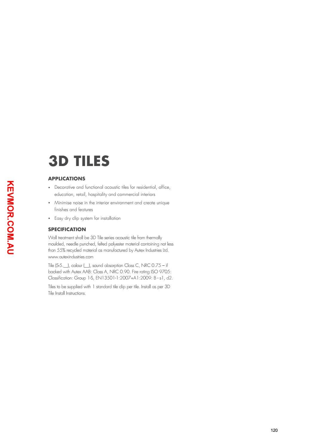 Autex Complete Brochure by Kevmor Trade Supplies - Issuu